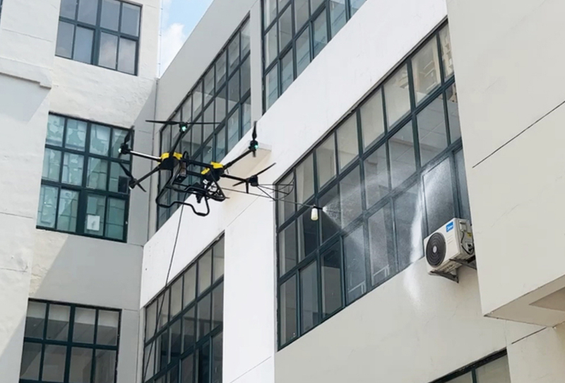 JTC30 Powerful High Pressure Cleaning Drone with 6 Axles 3200psi Pump ...